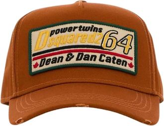 Dsquared2 Homme, Accessoires, Orange, Taille: ONE Size Casquette de baseball