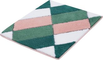 Kleine Wolke Badteppich Ayana, Farbe: Maledivia, Material: 100 % Polyacryl, Gr&ouml;&szlig;e: 55x 65 cm