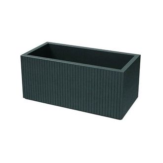 Prosperplast Blumentopf Coro Case Graphit, 80 x 38 x 36 cm