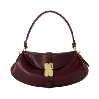 Ganni B-Kat Sac Bandouli&egrave;re - Femme - Sacs - Rouge - Taille: ONE Size