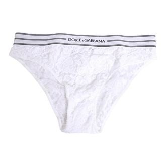 Dolce & Gabbana Lace Slip Brief - - Underwear - Damen - Wei&szlig; - S