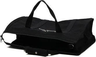 A.P.C. Logo-Print Cotton Belt Bag - Black