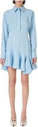 Iceberg Femme, Robes, Bleu, Taille: 38 FR Robe chemise &agrave; rayures