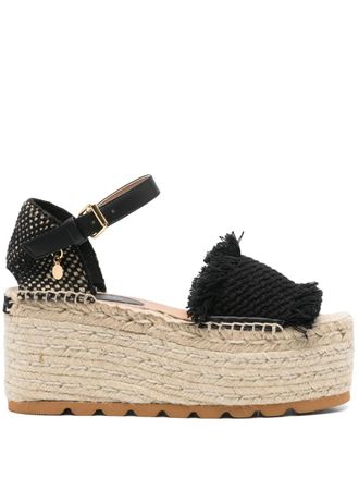 Stella McCartney espadrilles Gaia 80 mm - Noir