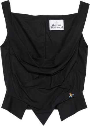 Vivienne Westwood Femme, Tops, Noir, Taille: 40 FR Haut sans manches