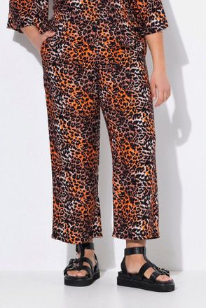 Angel Of Style Schlupfhose Hose weites Bein Leo-Muster