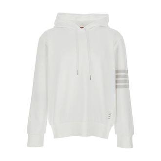 Thom Browne Herren, Sweatshirts & Hoodies, Wei&szlig;, LGr&ouml;&szlig;e