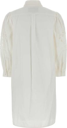 Valentino Garavani Dress Shirt Dress - White