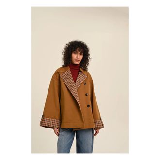 Sacr&eacute;coeur Trench Rev&eacute;rsible Vienetta Coton Sacr&eacute;coeur