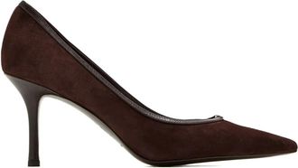 Tory Burch Pumps mit Double T-Schnalle 80mm - Braun