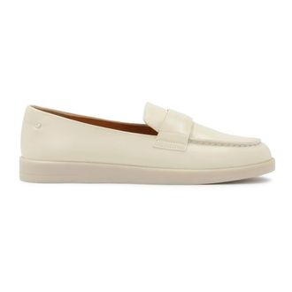 Kazar Cremefarbene Leder-Slipper - - Shoes - Damen - Beige - 39 EU