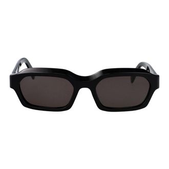 Retro Superfuture Femme, Accessoires, Noir, Taille: 56 MM Lunettes de soleil Boletus élégantes pour les journées ensoleillées