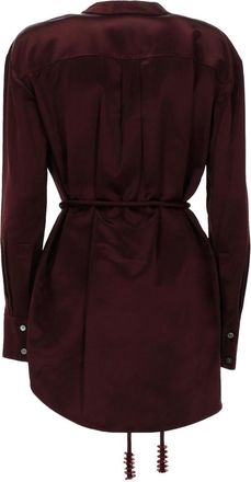 Tory Burch Belted Viscose Blouse - Red