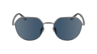 Calvin Klein Unisex Ck23125s Sonnenbrille, Mattes helles Gunmetal, One Size