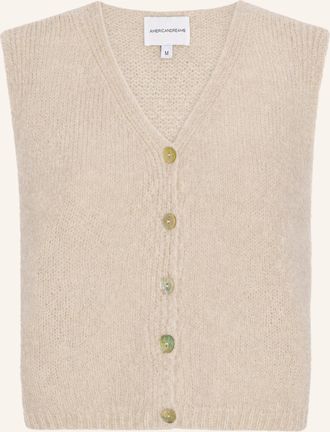 Americandreams Americandreams Vest Telma beige