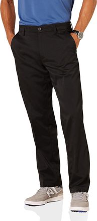 Amazon Essentials Herren Golf-Stretchhose, Klassischer Schnitt (erhältlich in Big & Tall), Schwarz, 31W / 28L