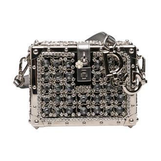 Dolce & Gabbana Pre-owned Jeweled Box Bag - - Pre-owned - Damen - Schwarzk - ONE SIZE