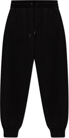 Dolce & Gabbana Homme, Pantalons, Noir, Taille: 2XL Pantalons de surv&ecirc;tement with Embroidered Logo