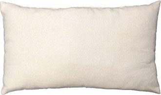 Douceur d'Intérieur 1604388 Kissen, wie Wildleder, aus Polyester-Kunstfaser 40 x 20 x 40 cm, Natur, 45 x 70 cm