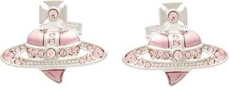 Vivienne Westwood NEW DIAMANTE HEART EARRINGS