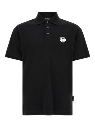 Palm Angels Poloshirt - Schwarz