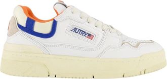 Autry Femme, Chaussures, Blanc, Taille: 40 EU Baskets CLC