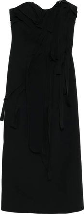 Acler Grovehill Midikleid - Schwarz