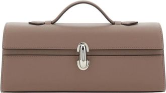 Savette Femme, Sacs, Brun, Taille: ONE Size Slim Symmetry Pochette