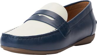 Geox Damen D ANNYTAH MOC A Moccasin, Navy/LT Sand, 39 EU