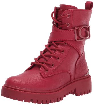 Guess Damen Orana Springerstiefel, Rot/Ausflug, einfarbig (Getaway Solids), 38 EU