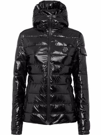 Philipp Plein doudoune &agrave; capuche - Noir