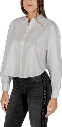 A|X Armani Exchange Cotton Blouse - White