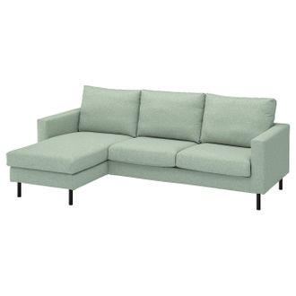 IKEA SALTSJ&Ouml;BADEN 3er-Sofa mit R&eacute;camiere