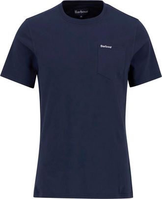 Barbour Homme, Tops, Bleu, Taille: XL T-shirt de sport