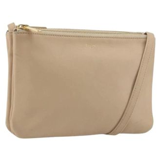 Celine Sac bandouli&egrave;re vintage doccasion - Femme - Pre-owned - Beige - Taille: ONE Size