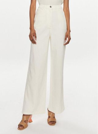 Samsøe & Samsøe Jeans Sashelly F24100025 Écru Wide Leg