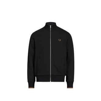 Fred Perry Sweat zippé à col montant en coton