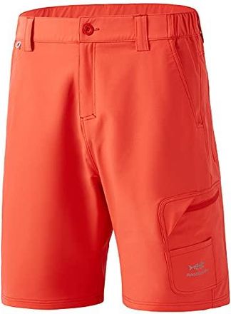 Bassdash FP01M Short Cargo de p&ecirc;che pour Homme 10,5 &agrave; s&eacute;chage Rapide UPF 50+ r&eacute;sistant &agrave; leau