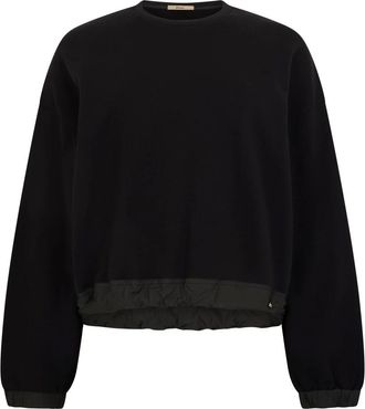 Herno Femme, Sweatshirts et sweats &agrave; capuche, Noir, Taille: 38 FR SweaT-shirts & SweaT-shirts &agrave; capuche