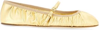 Dolce & Gabbana Femme, Chaussures, Jaune, Taille: 38 EU Ballerina Nappa Mordore