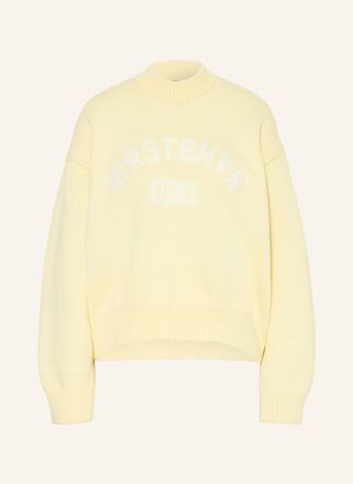 Worst Behavior Wrstbhvr Pullover Luna gelb