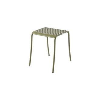 Tolix Tabouret Patio - Vert - Acier inoxydable - Designer Studio Pauline Deltour