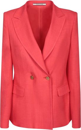 Tagliatore Femme, Vestes, Rose, Taille: 38 FR Veste crois&eacute;e