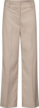 Co'Couture Femme, Pantalons, Beige, Taille: 42 FR Wide Pantalons