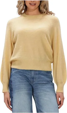 Co'Couture Damen, Strickwaren, Gelb, XSGr&ouml;&szlig;e