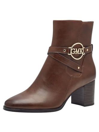 Marco Tozzi by Guido Maria Kretschmer 2-85300-43 Bottines zippées pour Femme Botte Tendance, Châtain, 38 EU
