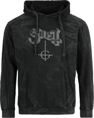 Ghost Papa Wrath Homme Sweat-Shirt &agrave; Capuche Anthracite XXL 100% Coton Regular/Coupe Standard