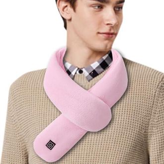 Generico &Eacute;charpe chauffante pour homme, bandeau chauffant rapide pour cou, &eacute;charpe chauff&eacute;e avec 3 r&eacute;glages de temp&eacute;rature, rechargeable, pour femme, pour cond