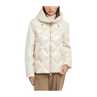 People of Shibuya Kiri Short Parka - - Jackets - Damen - Wei&szlig; - S