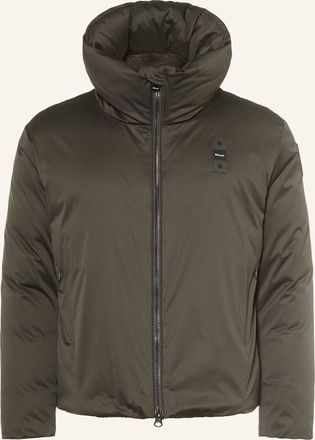 Blauer Daunenjacke Mellen gruen